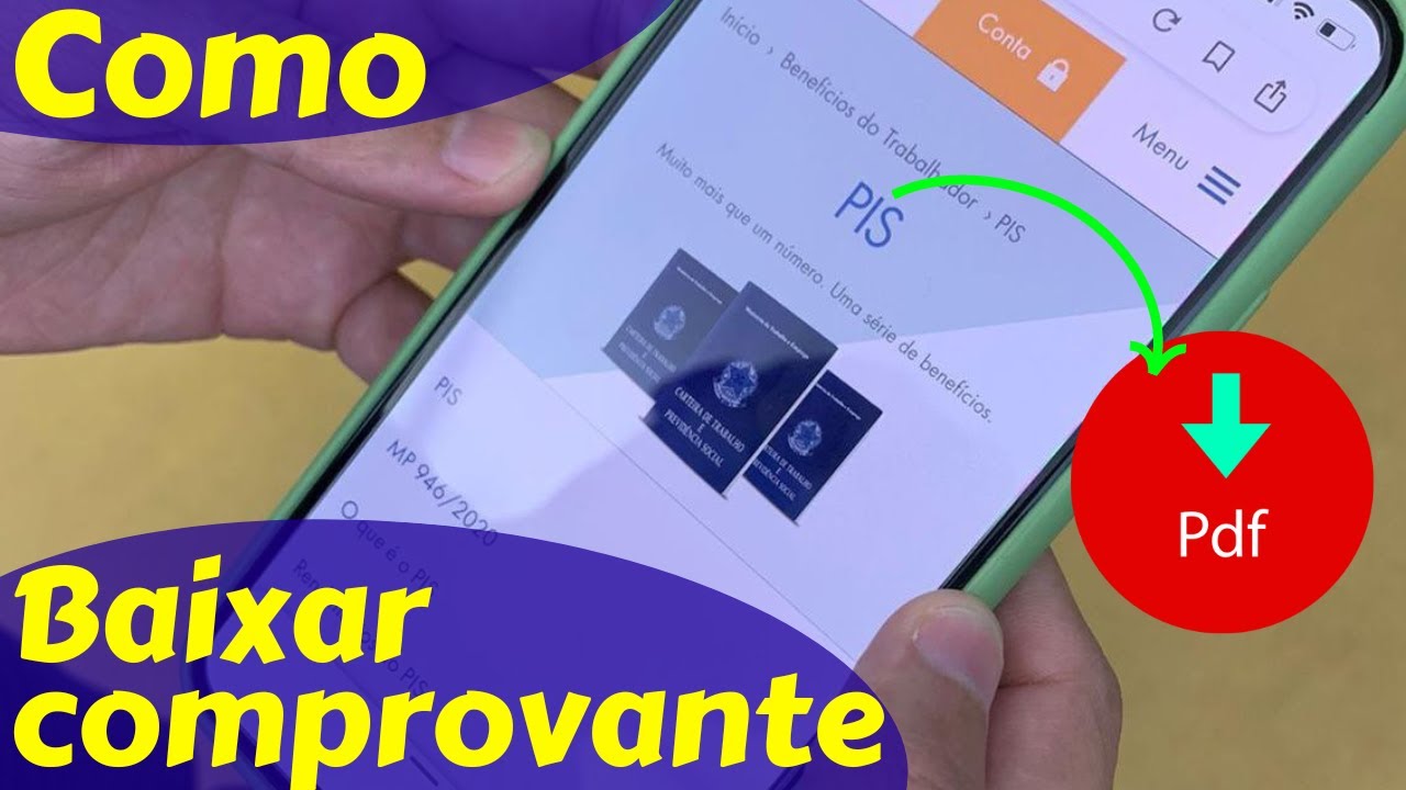 Como tirar o comprovante de inscrição do PIS - YouTube