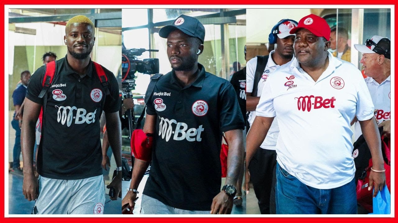 AIRPORT: KIKOSI CHA SIMBA KILIVYOKWEA PIPA KUELEKEA MOSHI KUKIPIGA NA ...