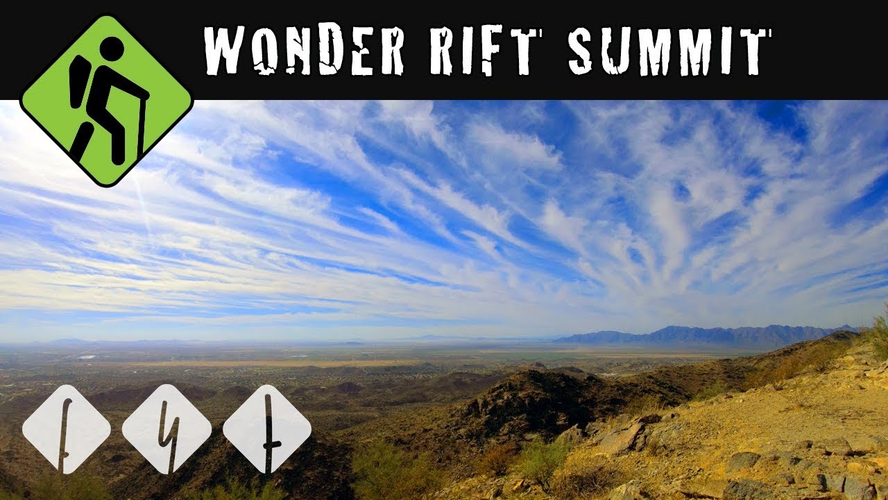 Virtual Treadmill Hike - Wonder Rift Summit in Phoenix Arizona - YouTube