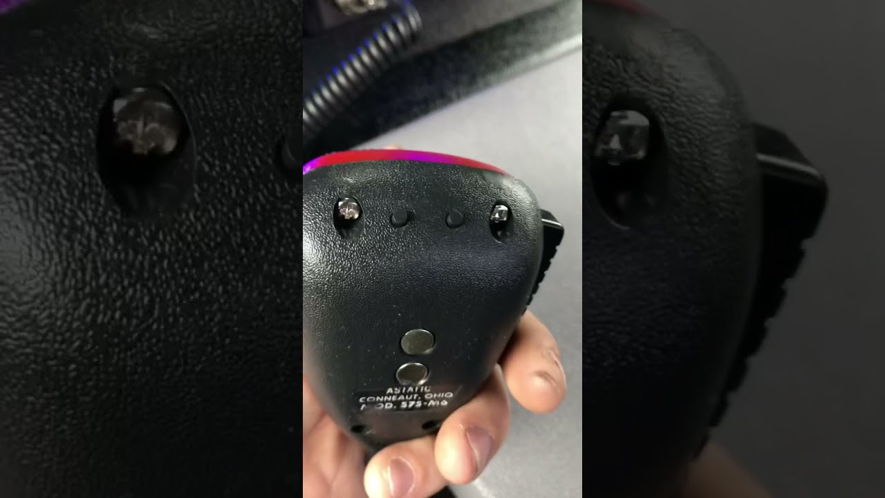 CB Mic with channel select buttons 575 M6 and RD 104 refurbished. - YouTube