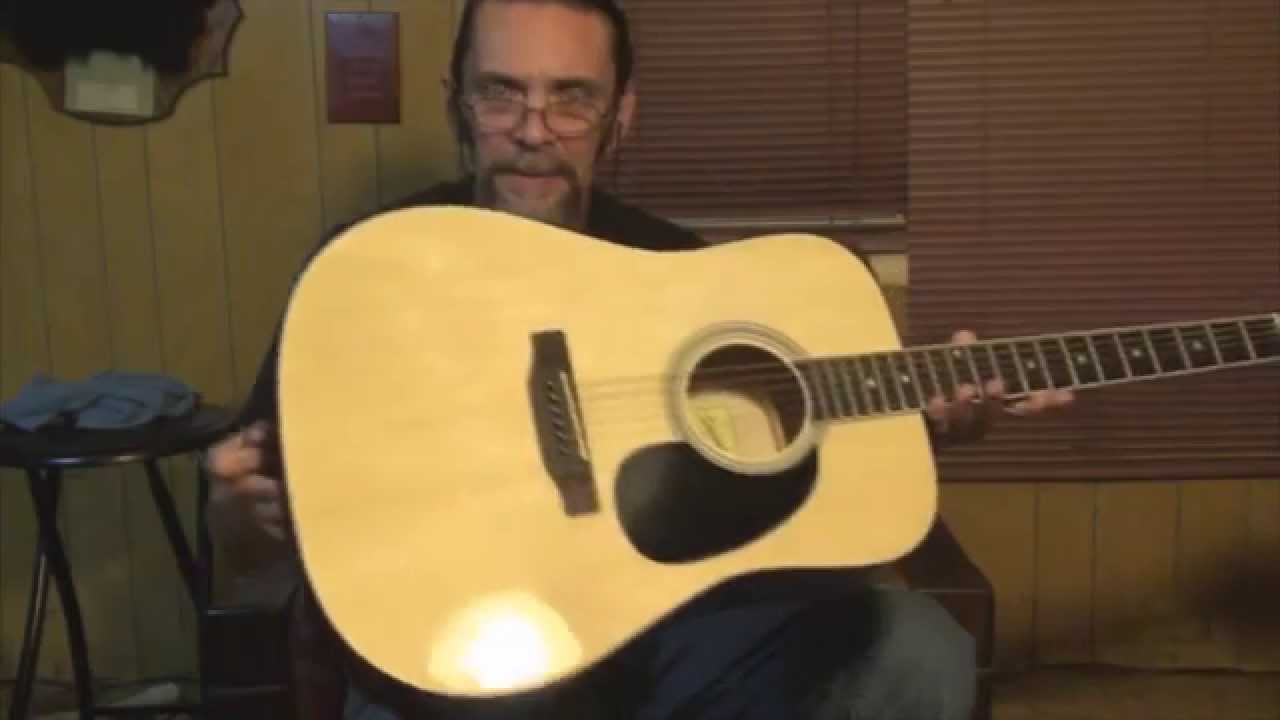 Savannah SGD-12-NA acoustic guitar setup, how to measure for EXACT ...