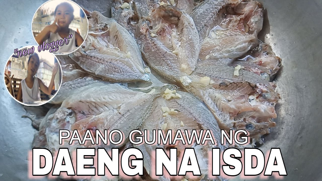 PAANO GUMAWA NG DAENG NA ISDA - YouTube