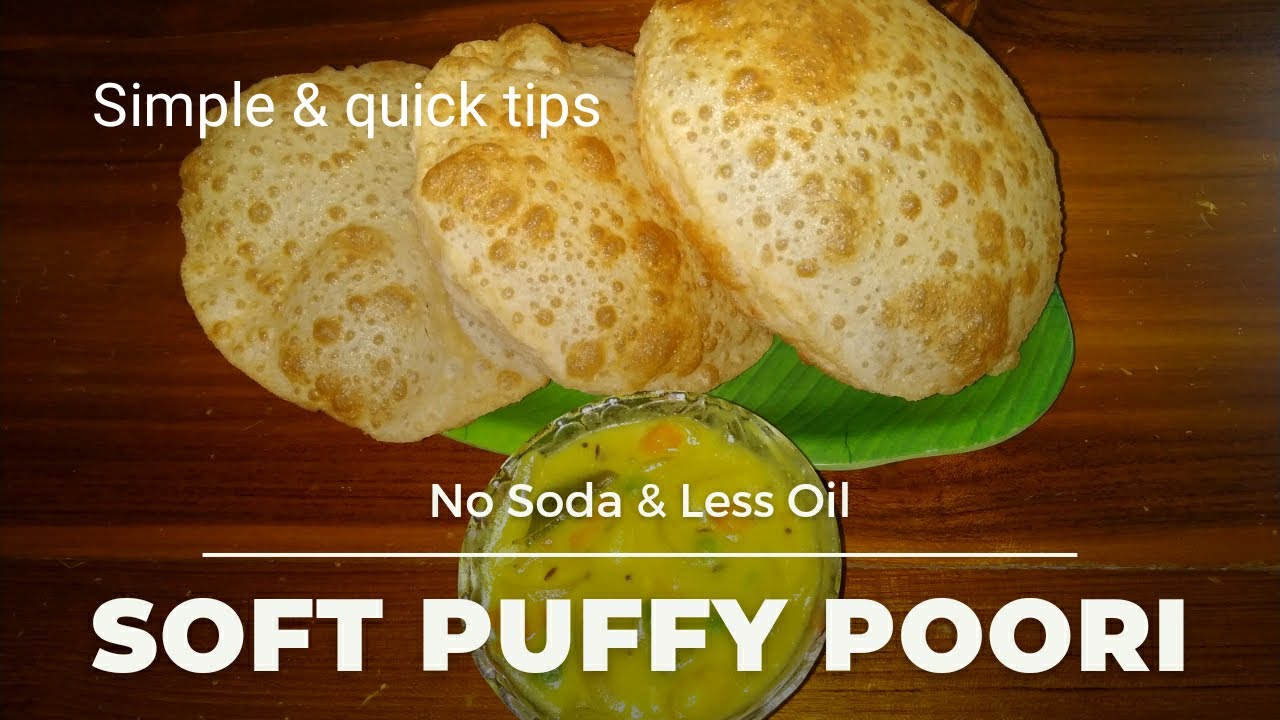 Poori recipe/Perfect Puffy Poori recipe/How to make Puffy and Soft Poori #shorts - YouTube