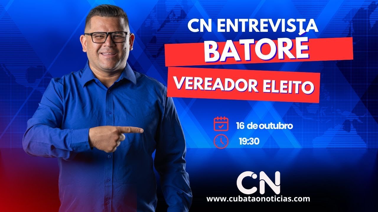 BATORÉ - VEREADOR ELEITO. - YouTube