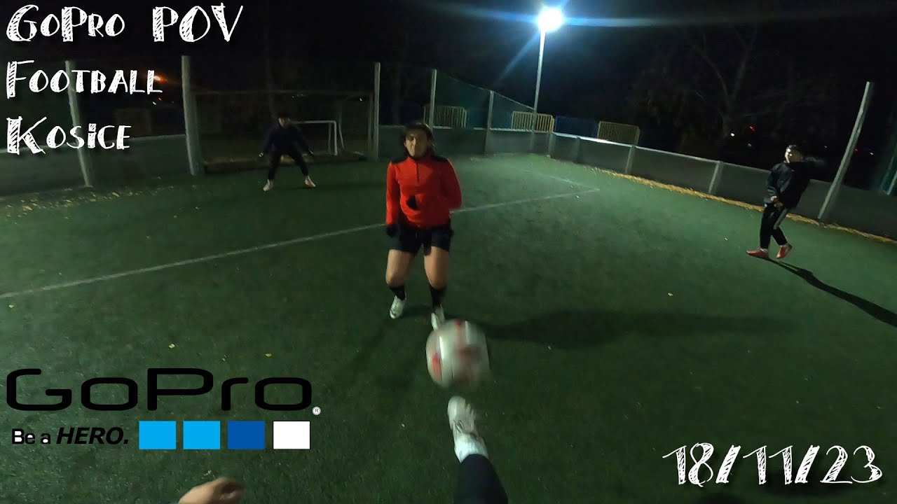 GoPro POV Football Soccer UPJS Kosice #2 - YouTube