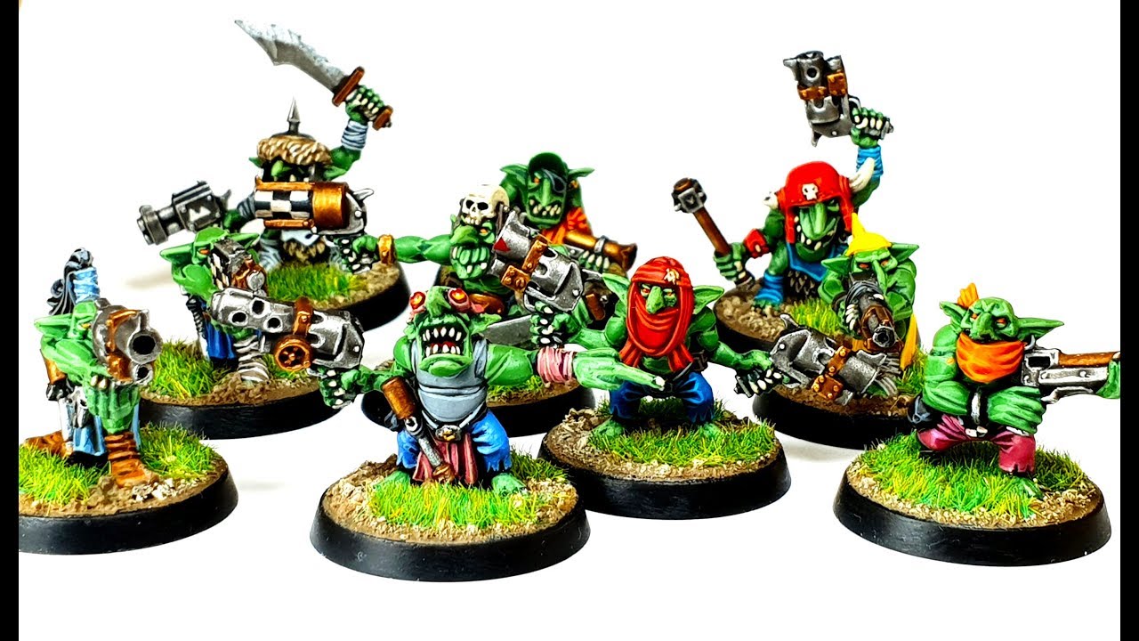 Warhammer Ork Gretchin Unboxing how to paint Goblin - YouTube