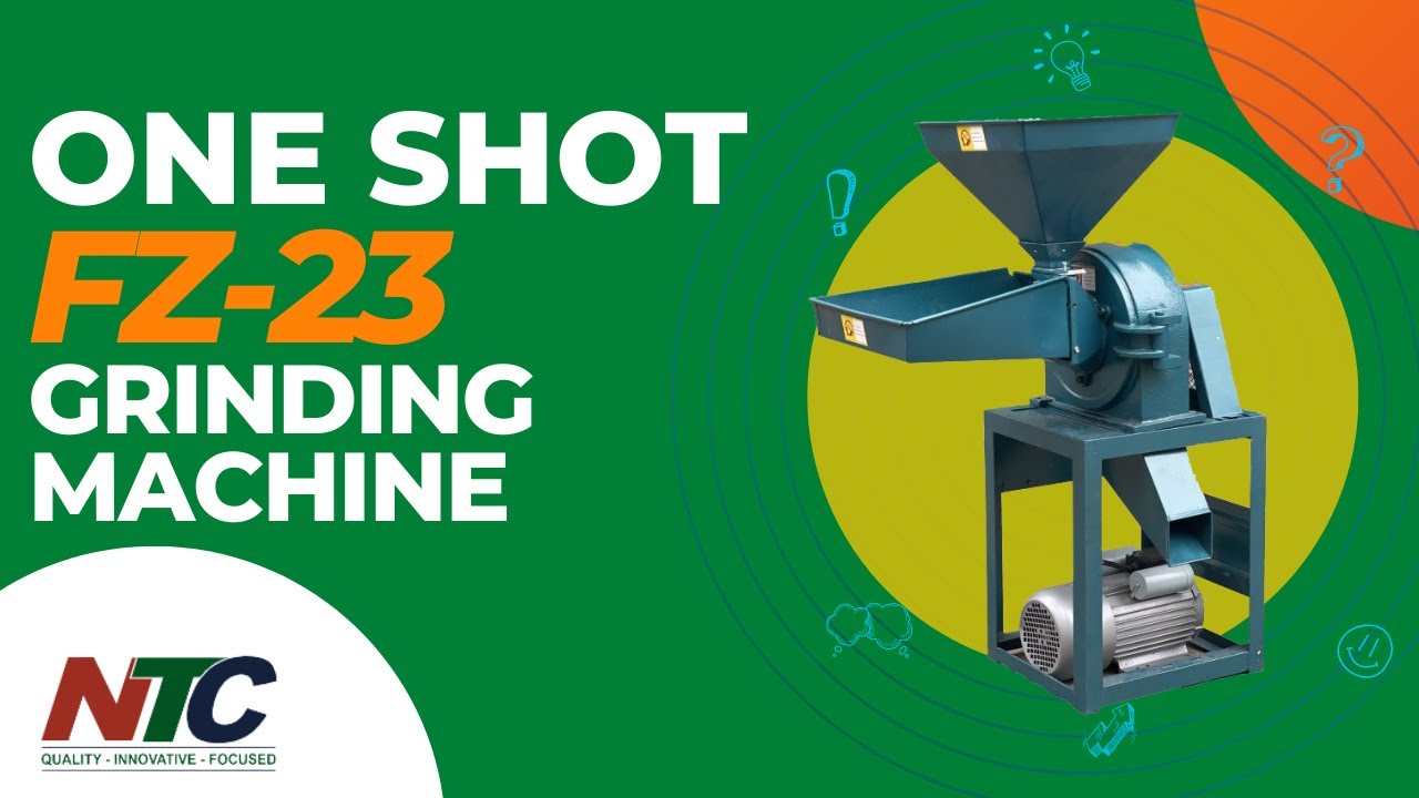 FZ 23 one shot machine | Grinding Machine | Rice,chillie Grinding ...
