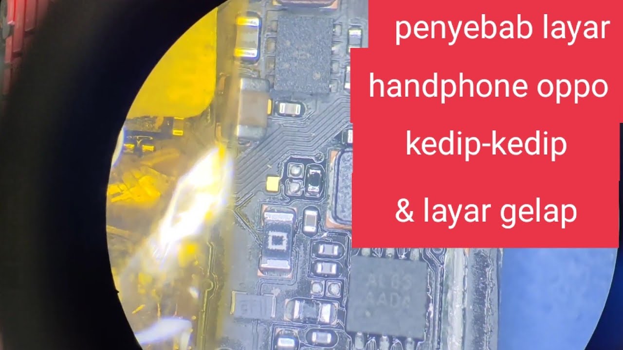 PENYEBAB LAYAR HANDPHONE OPPO A5S KEDIP KEDIP DAN HANDPHONE PANAS SAAT ...