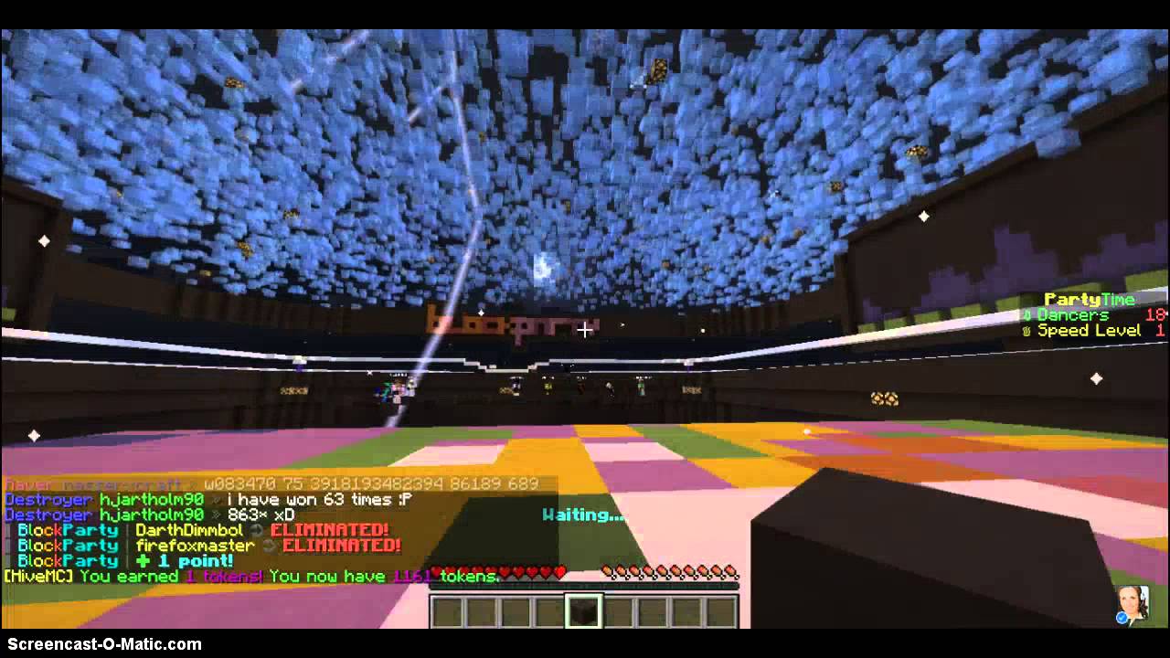 Minecraft:Block party - YouTube