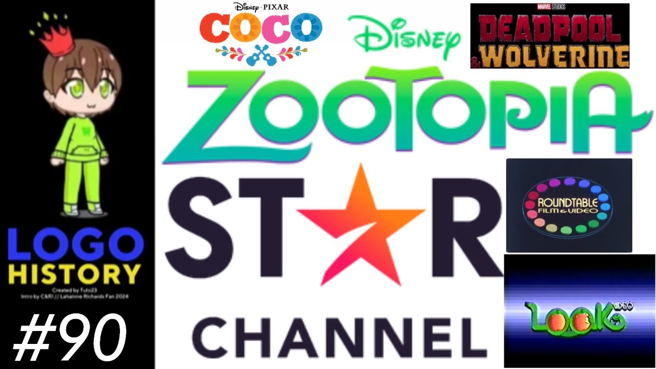 Logo History #90, Coco, Look Video, Zootopia, Star Channel Latin ...