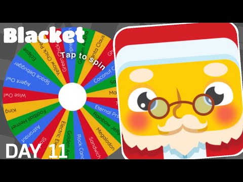 My Daily Blacket Blook - DAY 11: Santa Claus - YouTube
