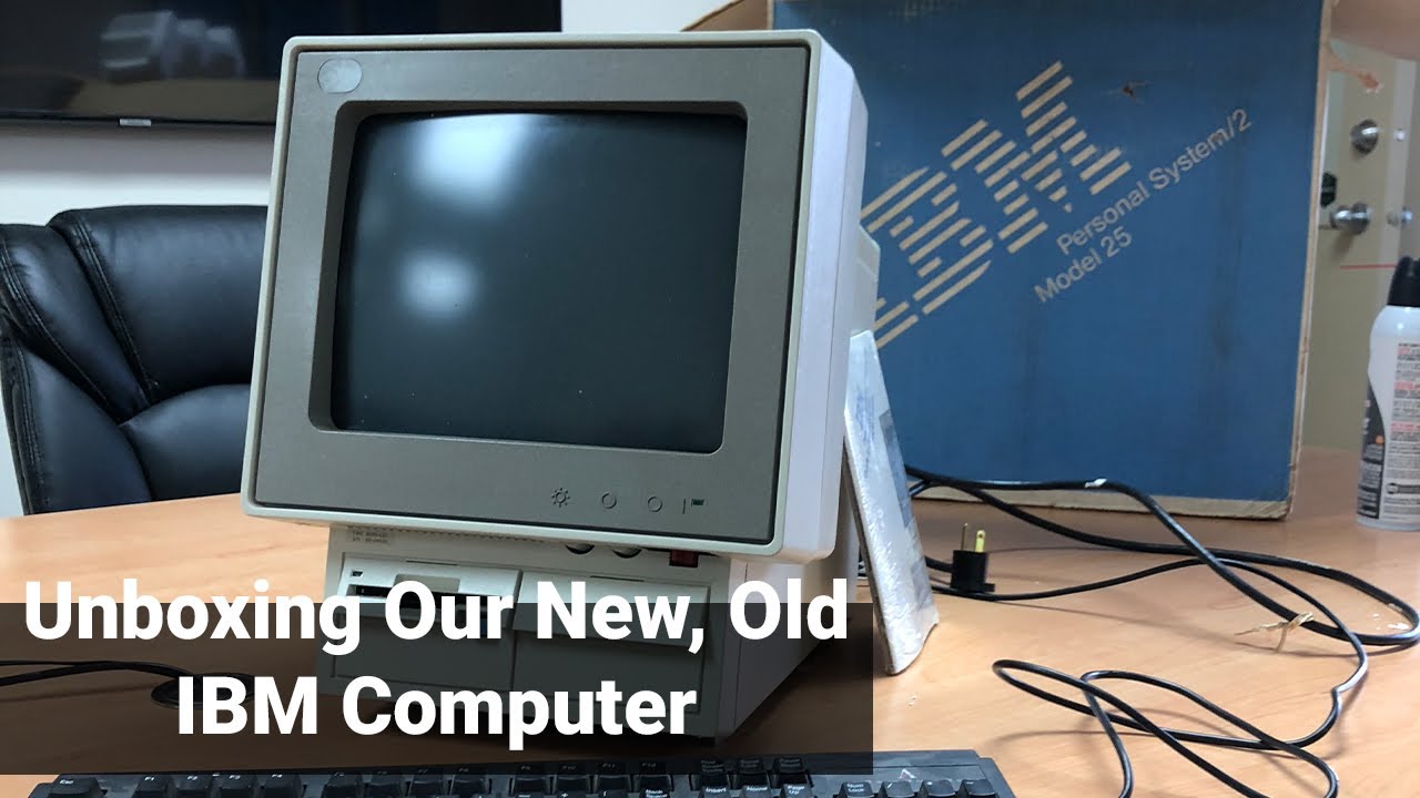 Unboxing Our New, Old IBM Computer - YouTube