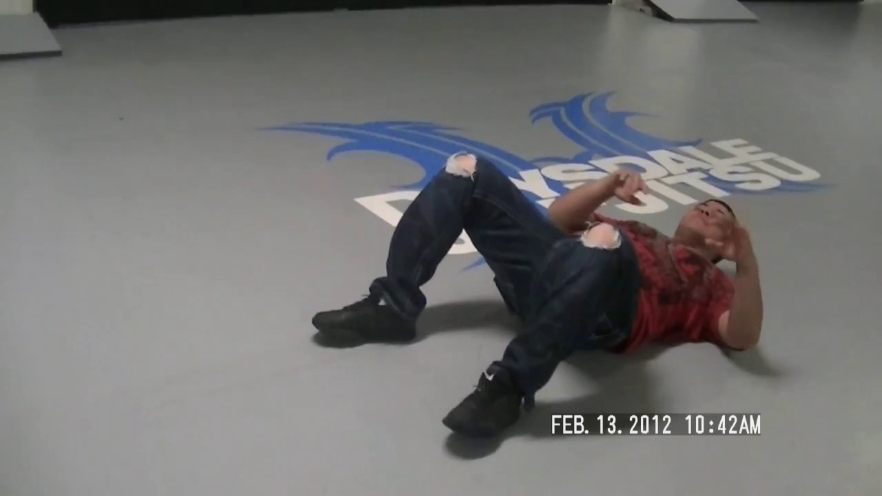 How to get up in a fight Kip up tutorial - YouTube