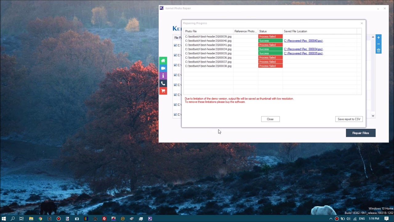 Short review / test of Kernel JPEG or PHOTO Repair by Nucleus ...