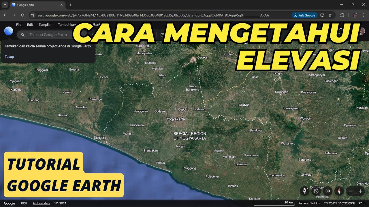 Cara Mengetahui Elevasi di Google Earth dengan Akurat (Ternyata Semudah ...