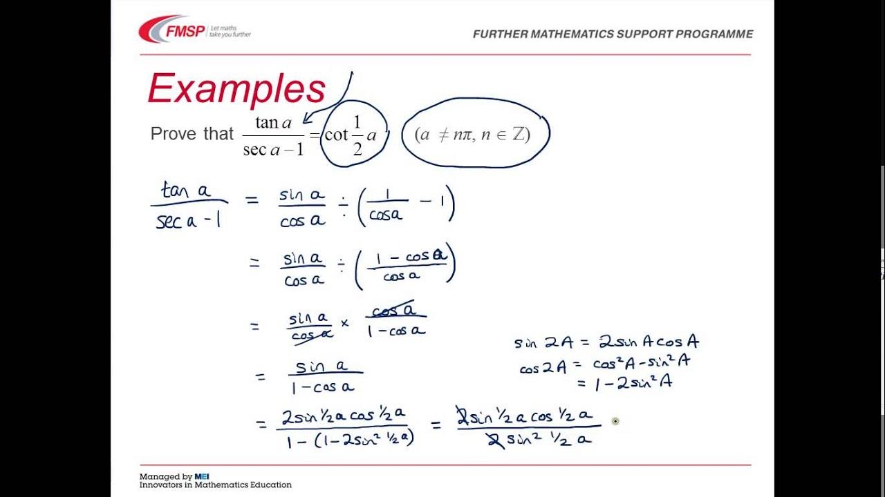 Trigonometric addition formulae - YouTube