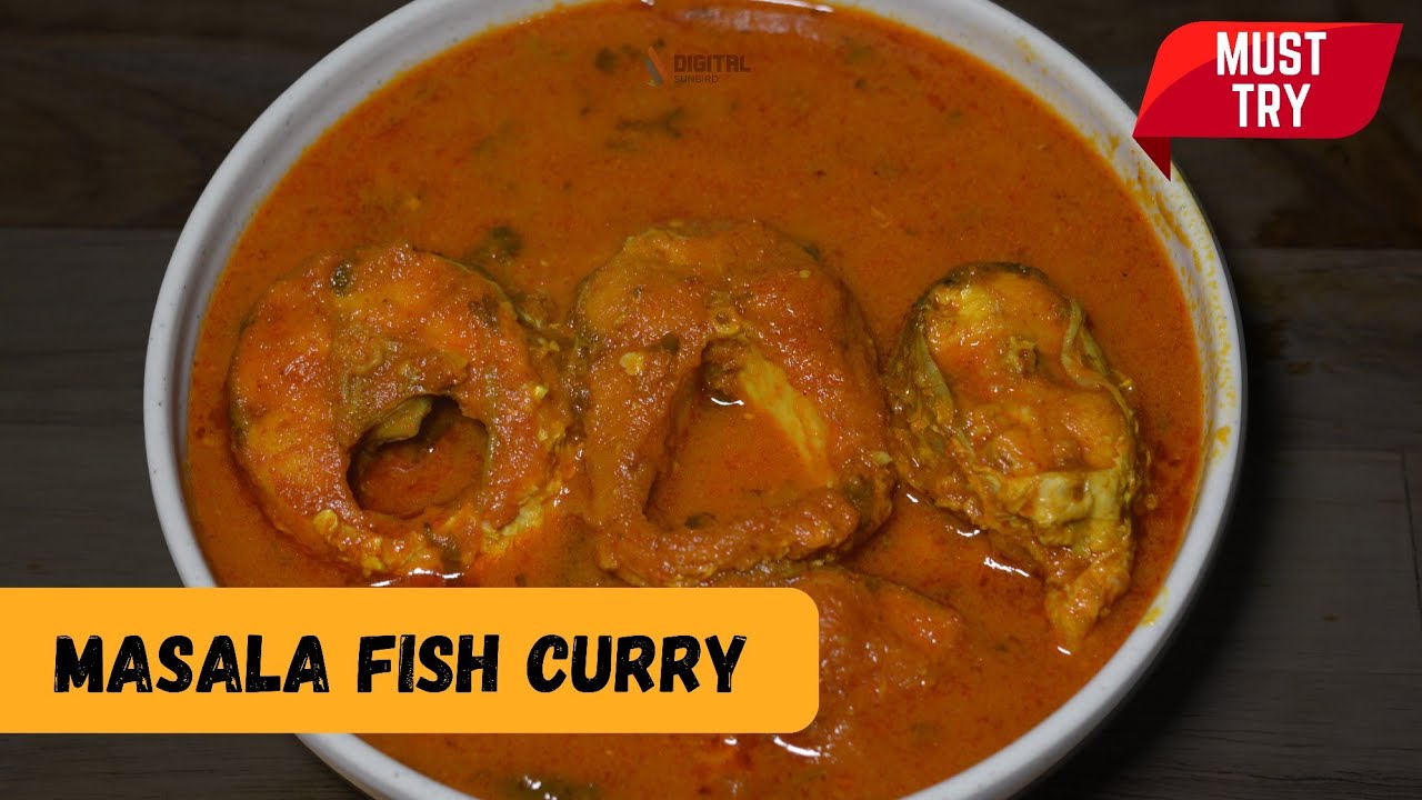 Masala Fish Curry Recipe || Rahu Masala Fish Curry || Fish Curry with ...