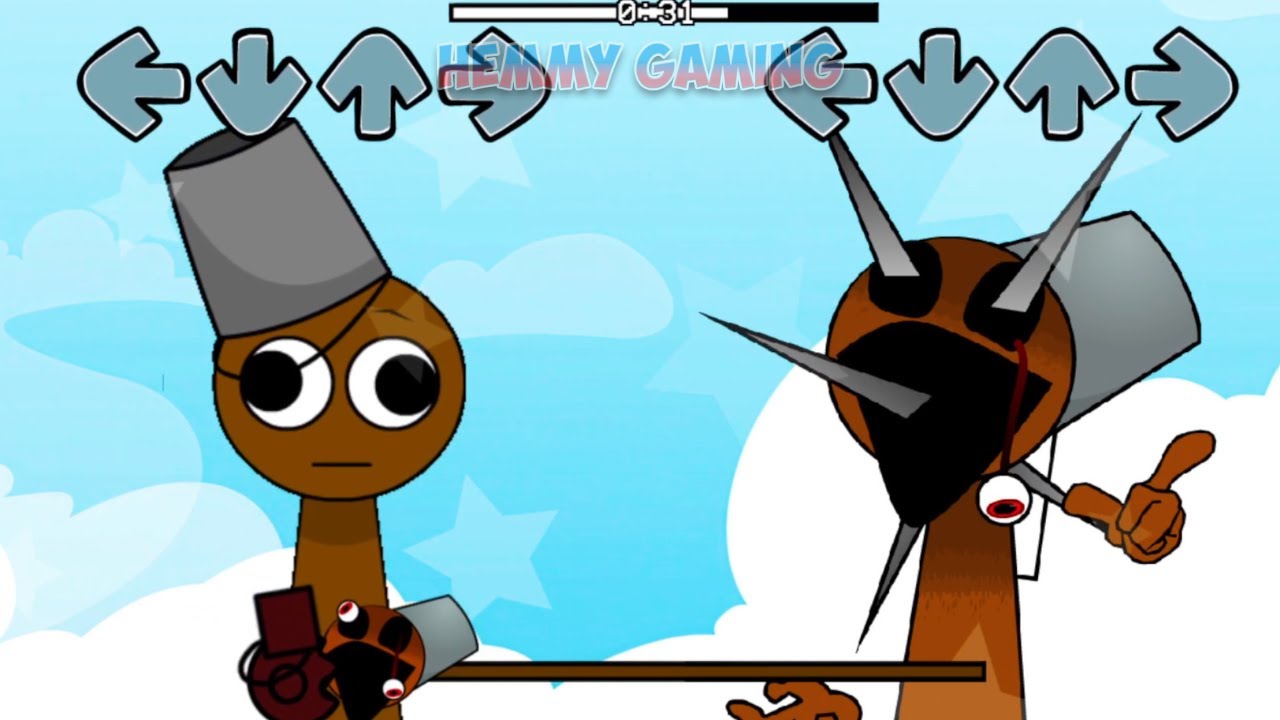 FNF Sprunki All Phases 2 Sings Bluey Pony Girl | Incredibox Sprunki FNF ...