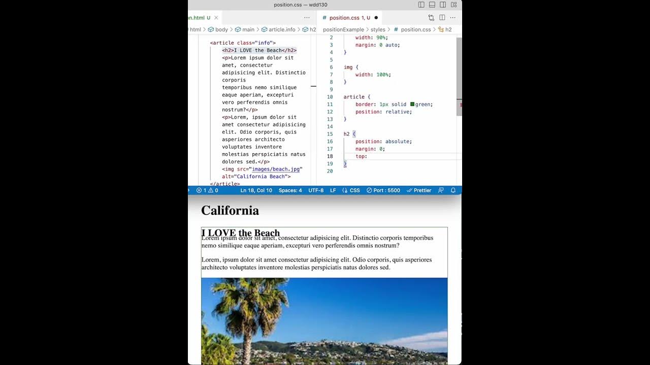 Css Text On Image Cssshorts Css Youtube