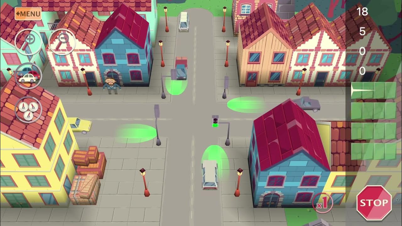 Traffic Brains 2 #devlog - Uncontrolled intersections - YouTube