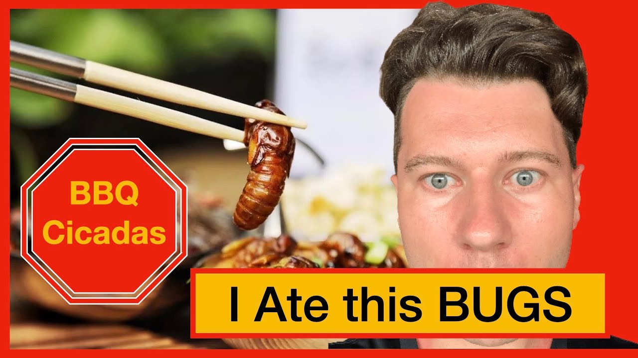 Eating Bugs in China?! My Unforgettable BBQ Cicada Feast - YouTube