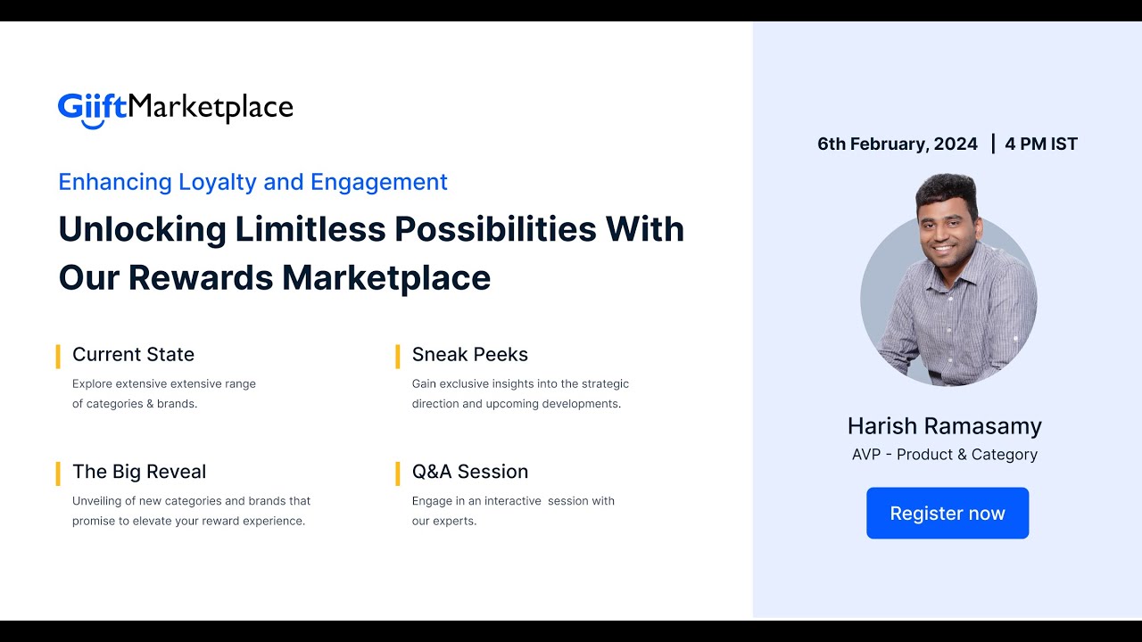 Webinar : Enhancing Engagement and Loyalty with Giift Marketplace ...
