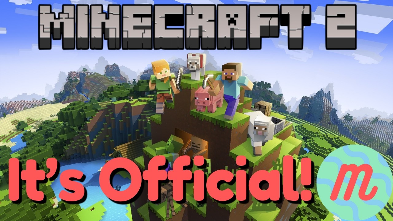 Minecraft 2 Officially Announced - YouTube
