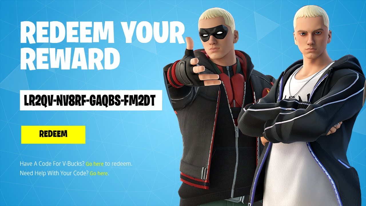 I GOT SLIM SHADY SKIN CODES IN FORTNITE! FULL TUTORIAL ON HOW TO GET ...