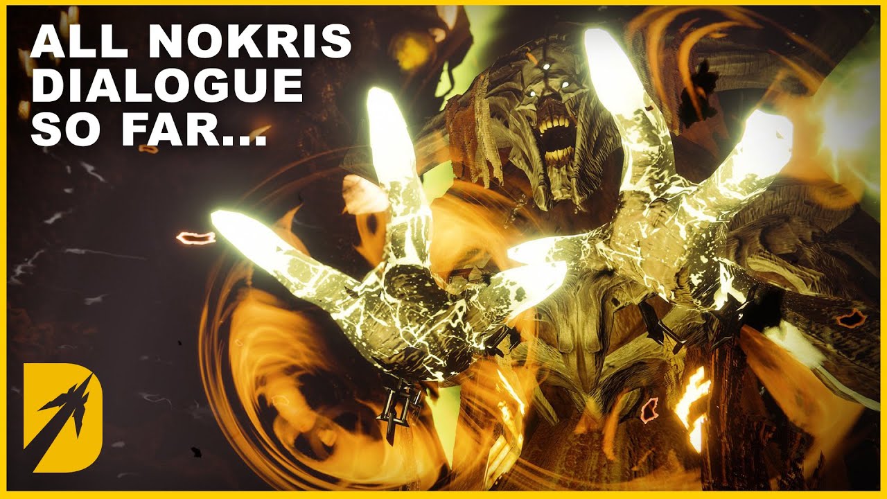 Destiny 2: All Nokris Dialogue So Far... (07/07/2020) - YouTube