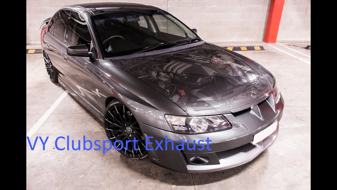 Holden Clubsport VY LS1 Exhaust - YouTube