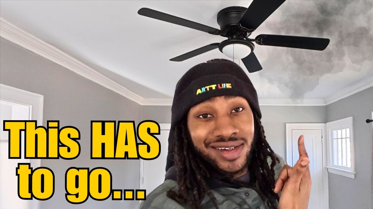 Replacing a DANGEROUS Ceiling Fan FAST! - YouTube
