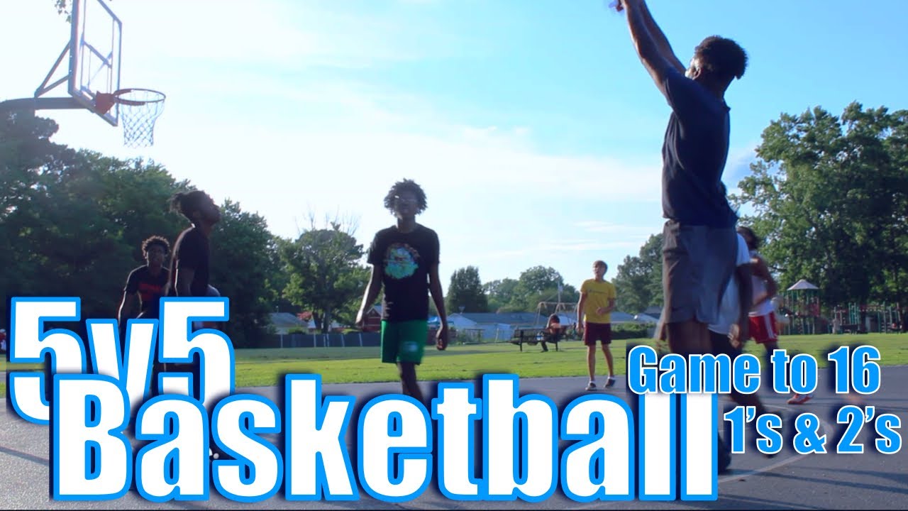 Very Close Basketball Game // 5v5 Basketball Game - YouTube