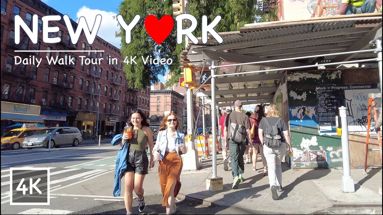 [Daily] New York City, Midtown Manhattan Summer City Walk Tour, 46th ...