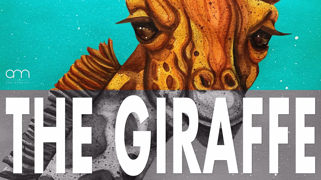 "The Giraffe" - Speed Painting - YouTube