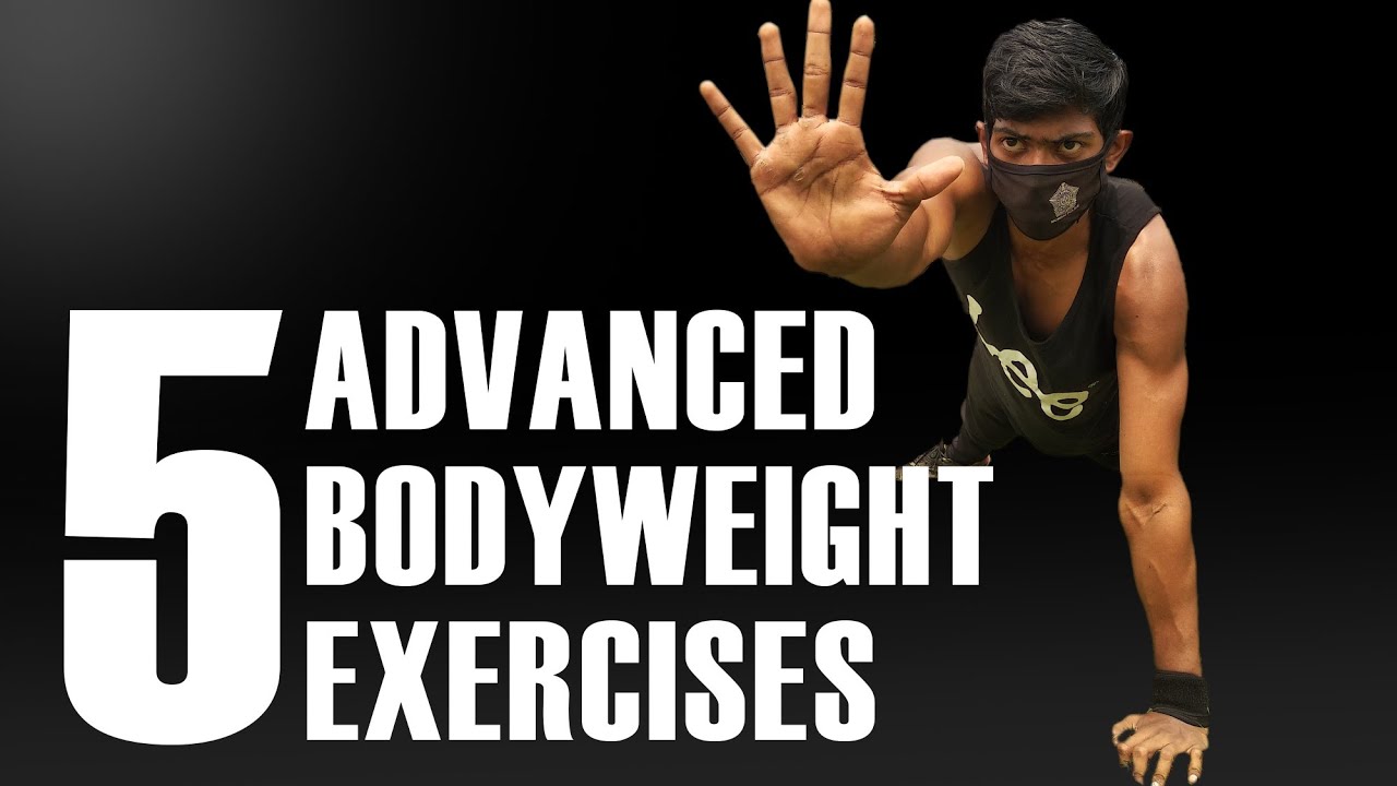| 5 ADVANCED BODYWEIGHT EXERCISES | #fitness #workout #viral # ...