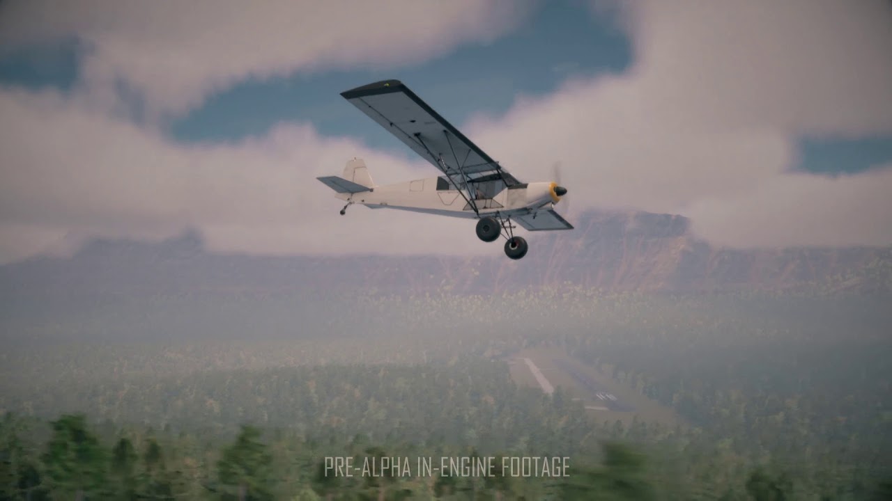 Deadstick - Bush Flight Simulator Announcement Trailer - YouTube