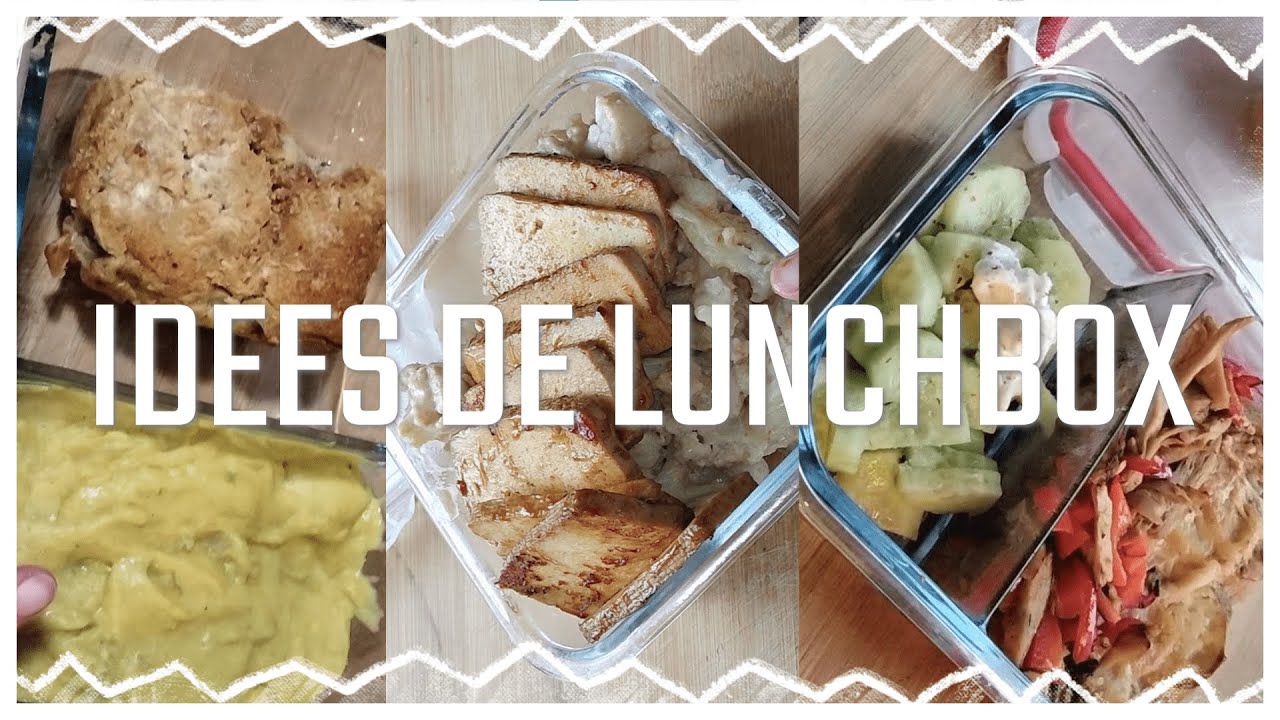 Idées de lunch box pour emporter au travail/ 5 jours dans mon assiette ...