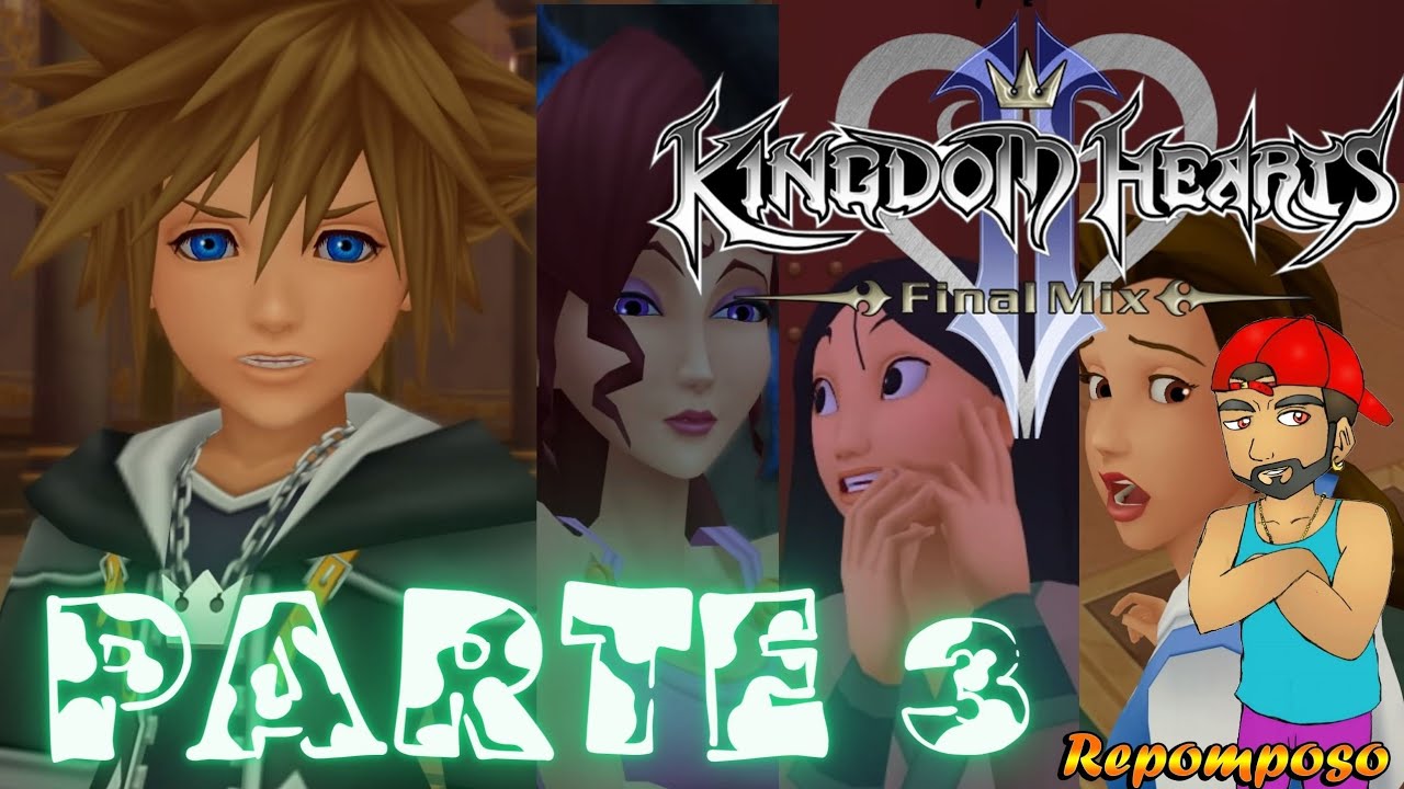 Kingdom Hearts 2 Final Mix HD Castillo De Bestia Tierra De Dragones & Coliceo Gameplay Parte 3 ...