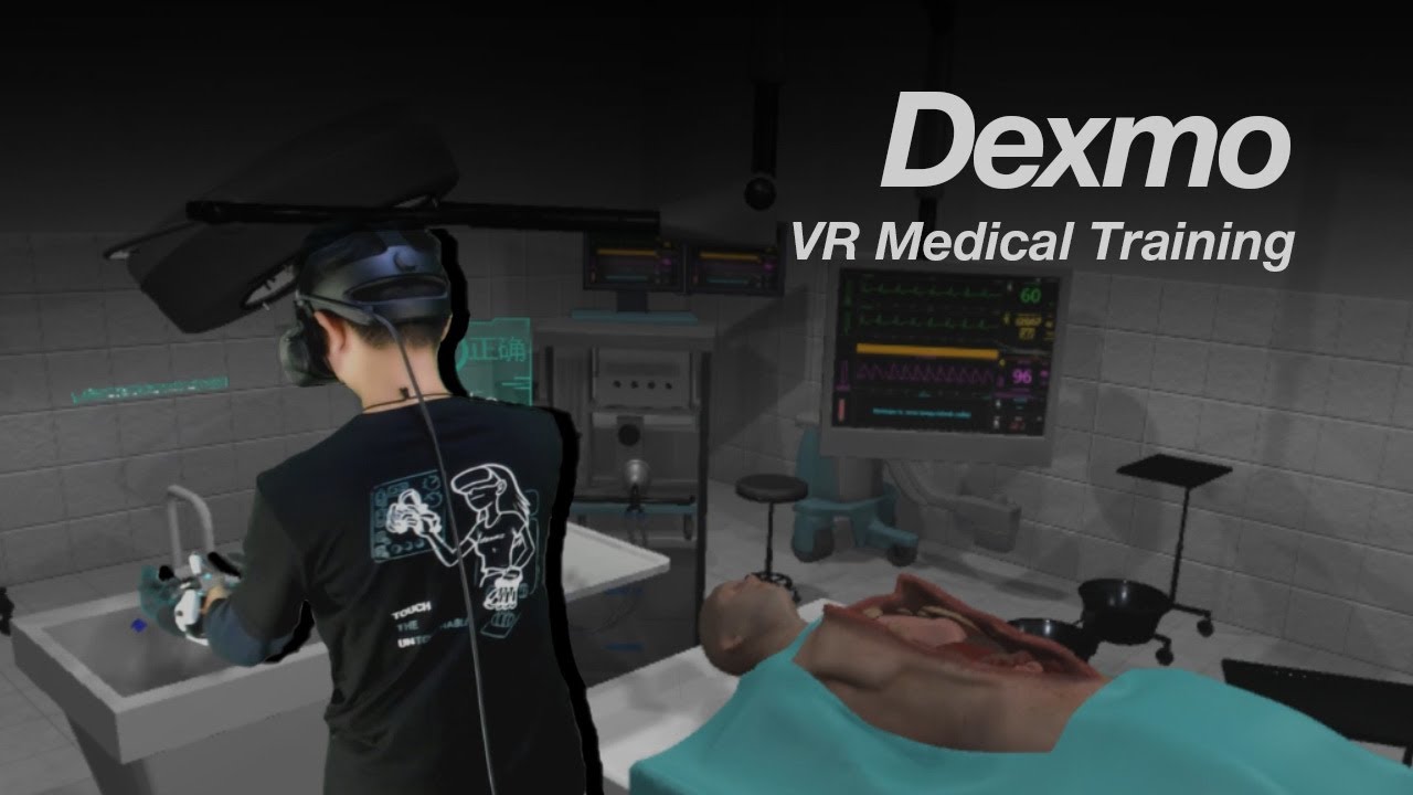 Dexmo | VR Medical Training - YouTube