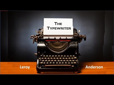 Leonard Slatkin - The Typewriter K-POP Lyrics Song