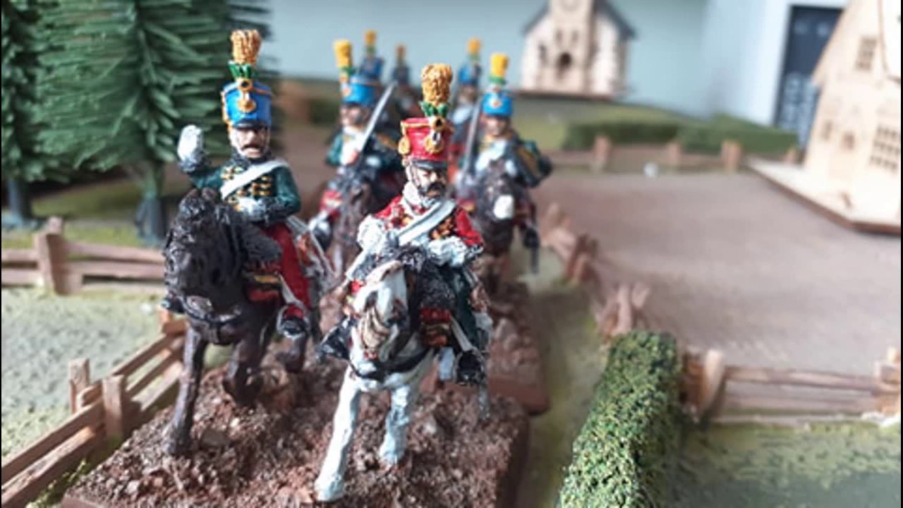 Napoleonic Basics Austrian Light Cavalry - YouTube