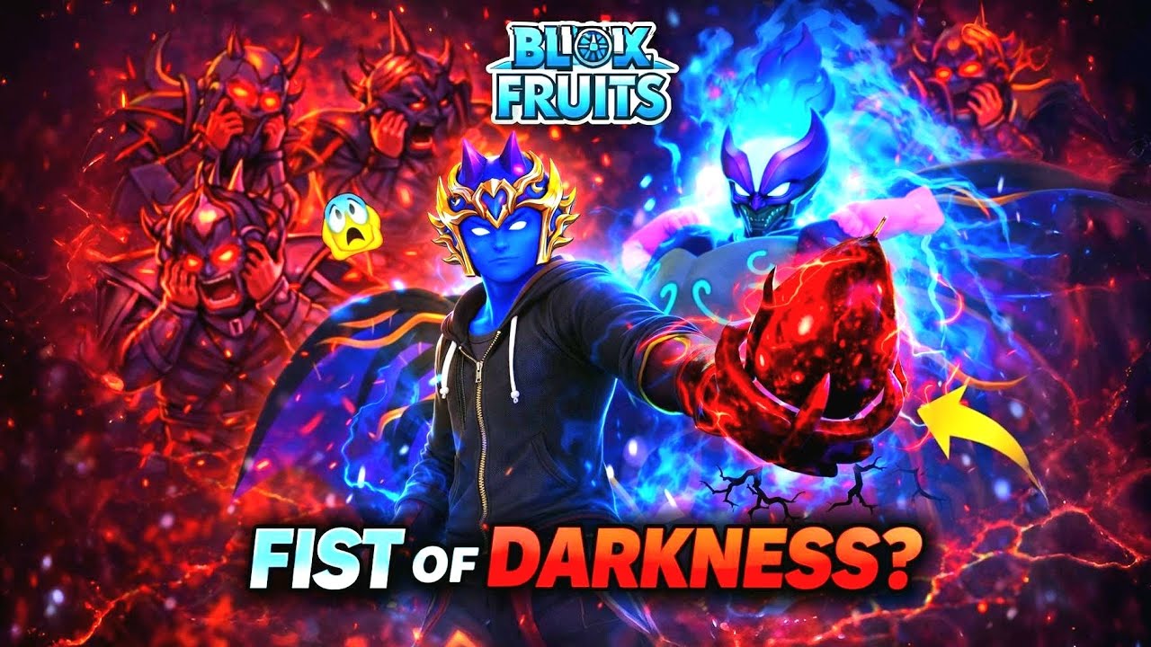 Fist of Darkness boss escaped | Blox Fruits - YouTube