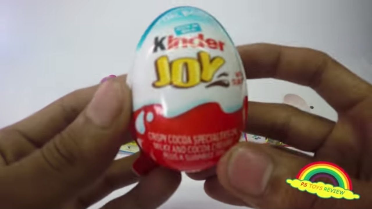 learn the number with KINDER JOY EGG - YouTube