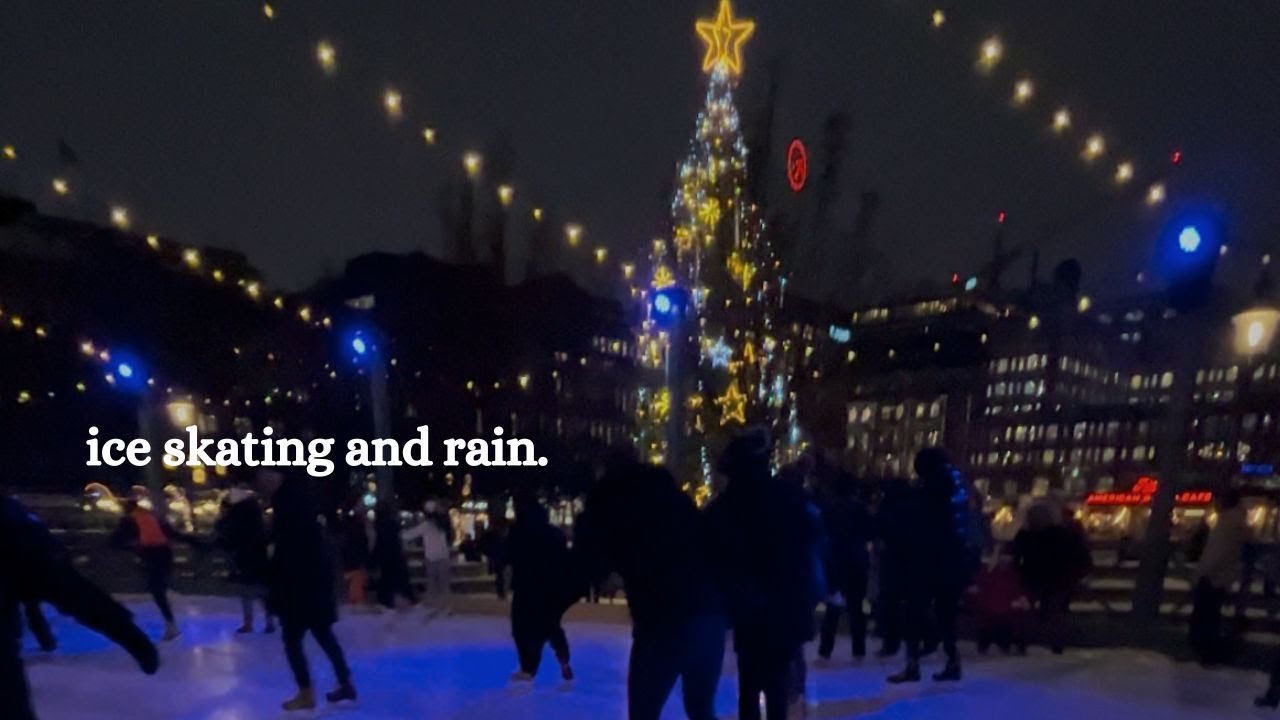 Ice skating and rain | Sweden trip vlog 🇸🇪 - YouTube