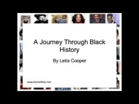 A Journey Through Black History Play - YouTube