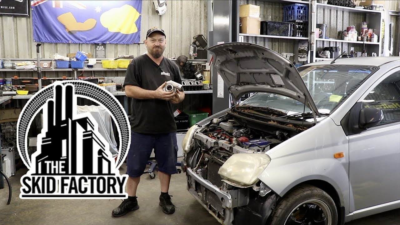 THE SKID FACTORY - TURBO K3 DAIHATSU CHARADE [EP1] - YouTube