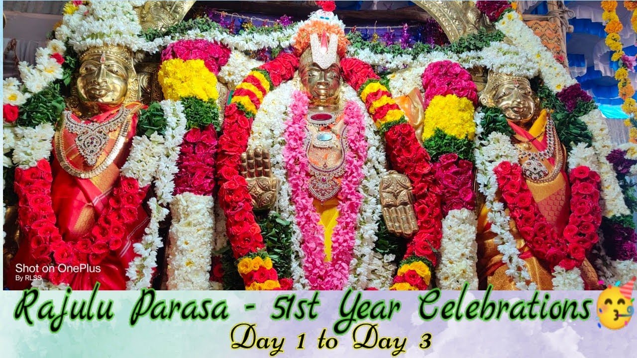 Rajulu Parasa 51st Year Celebrations - Day 1 to Day 3 #krishnagiri # ...