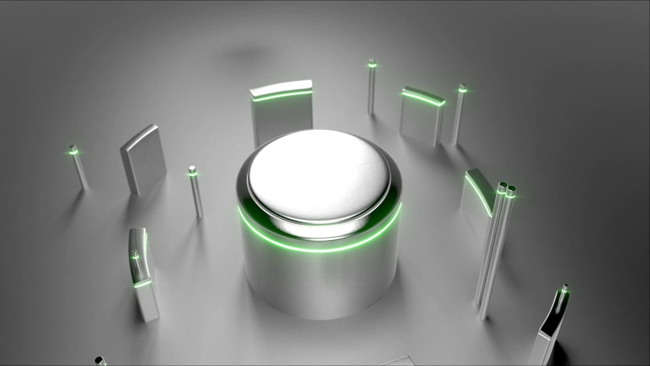 Amazing Animated Logo Intro Video - Geometric Construction Intro ...