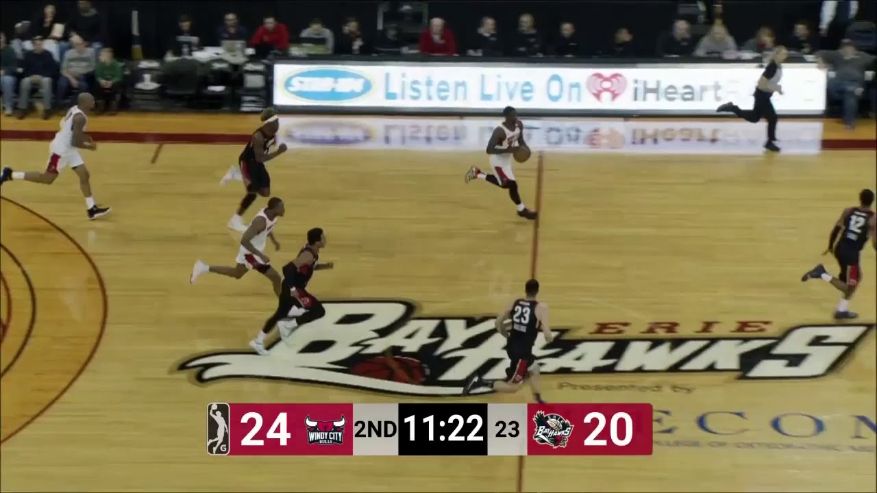 Tre'Darius McCallum with 18 Points vs. Erie BayHawks - YouTube