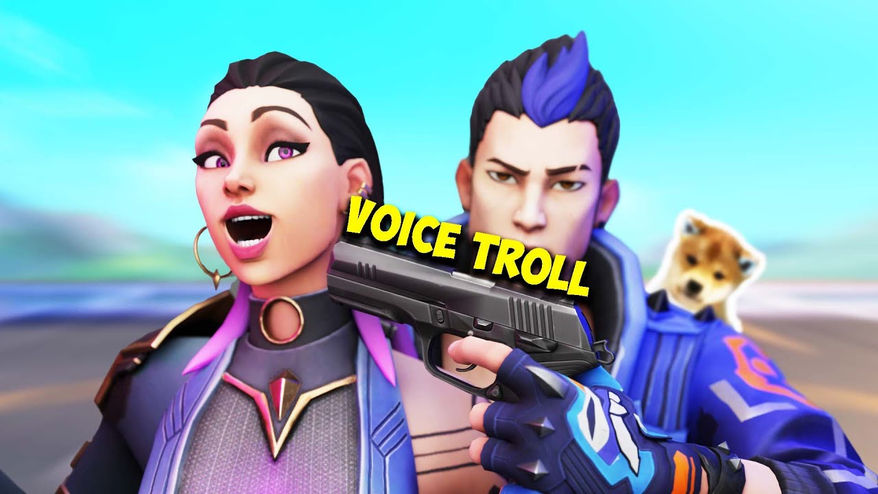 Indian doing Yoru and Reyna Voice | Voice troll - YouTube